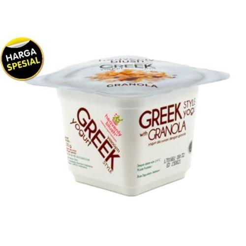 Jual heavenly blush greek yogurt lychee, strawberry, granola, honey 100 ...