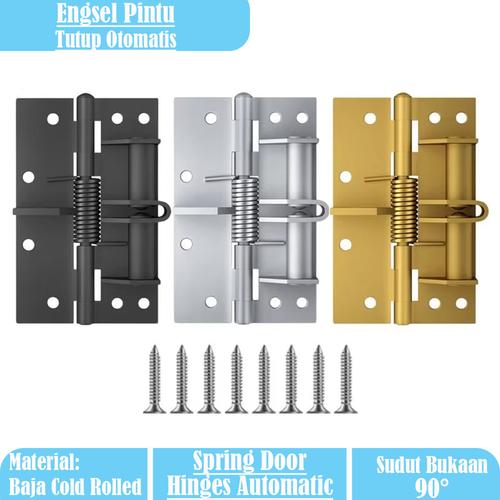 Jual Engsel Pintu Otomatis 4 Inch 90 Derajat Penutup Pintu Pagar ...
