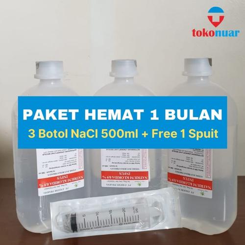 Jual Paket Hemat Cuci Hidung Dengan NaCl 0,9% 500ml - (REKOMENDASI ...
