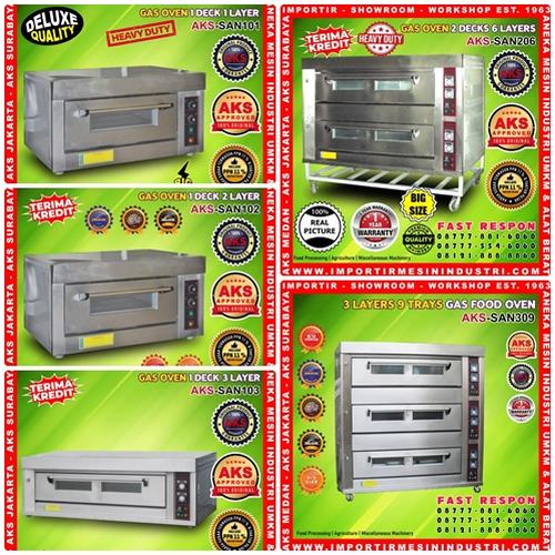 Jual Oven Gas Pemanggang / Mesin Pemanggang Roti Toaster Bread - 1 Deck ...