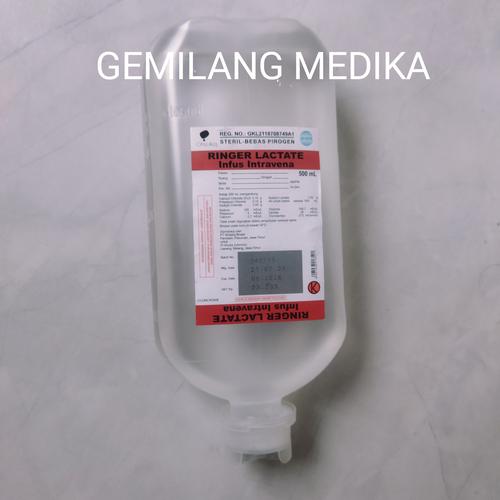 Jual RL (Ringer Lactat) 500 ml - Jakarta Pusat - GEMILANG MEDIKA 2 ...