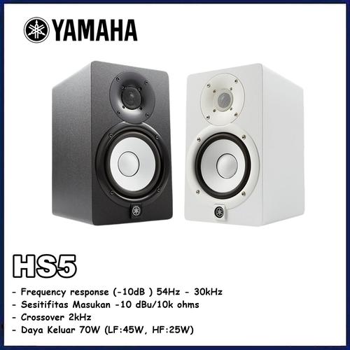 Jual Yamaha HS5 Powered Speaker Studio Monitor Speaker 5" inch HS 5 - Putih - Jakarta Barat ...