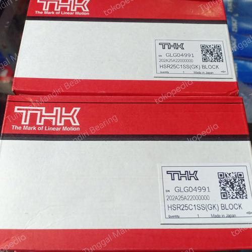 Jual BEARING THK HSR 25C1SS(GK) BLOCK THK ORIGINAL - Jakarta Barat ...