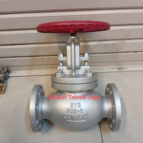 Jual globe valve kitz 2" inch (DN 50) jis 20K steam cast iron FCD-S - Jakarta Barat - teknik ...