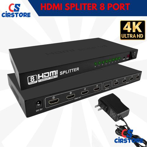 Promo HDMI Splitter 8 Port Full HD 4K 3D HDMI Spliter 1X8/ Hdmi spliter ...
