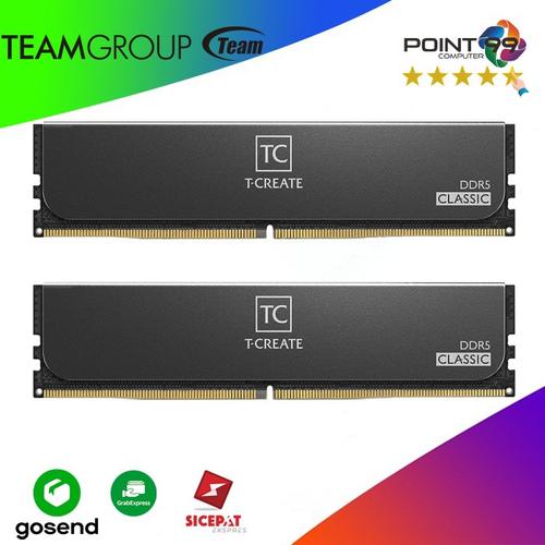 Jual Team T-Create Classic DDR5 64GB 2x32GB PC 6000Mhz Memory Kit RAM ...