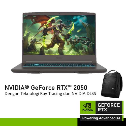 Promo MSI THIN 15 B13UCX GeForce RTX 2050 - I5 13420H 8GB 512GB W11 ...