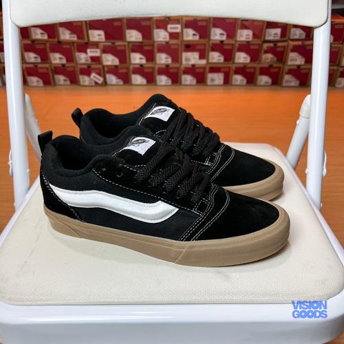 Promo Sepatu Vans KNU Skool Black Gum Original 100% - Hitam, 40 - Kab ...