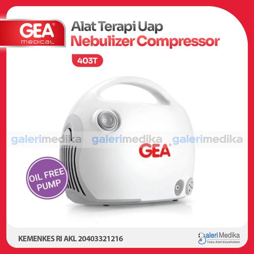 Jual Nebulizer GEA 403T Air Compressing Nebulizer / Alat Uap Terapi ...