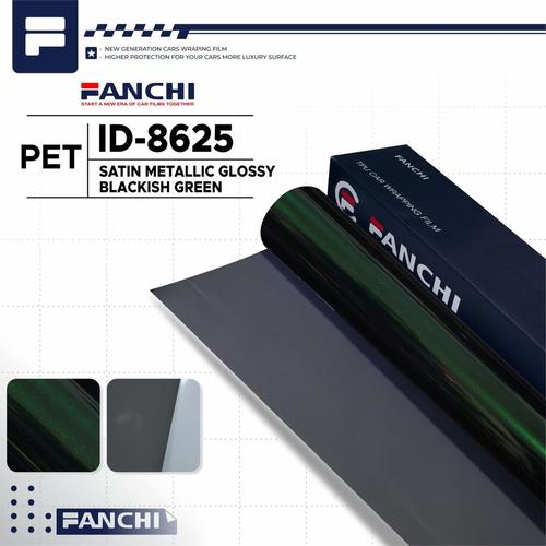 Jual 50CM Sticker FANCHI ID-8625 Satin Metallic Glossy Blackish Green ...