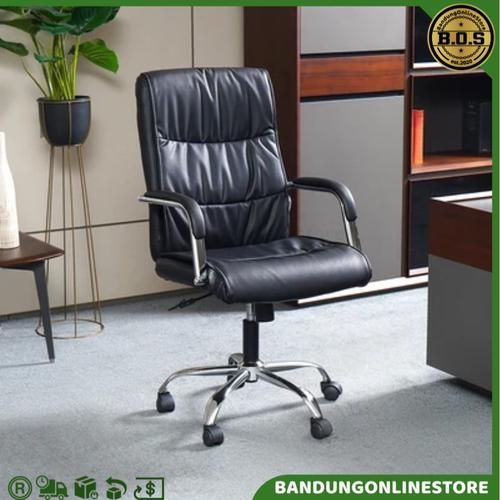Jual Kursi Kantor Sandaran Rendah Hitam Informa Kursi Kerja Direktur ...