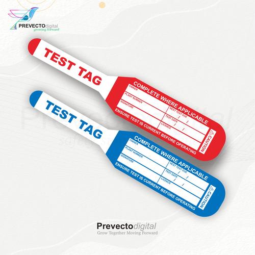 Jual Test Tag Electric Tag Marking Tanda Label Testing Kabel Cable ...