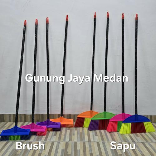 Jual Sapu Lantai Brush Lantai Hock Gagang Kayu Ekonomis dan Higenis ...