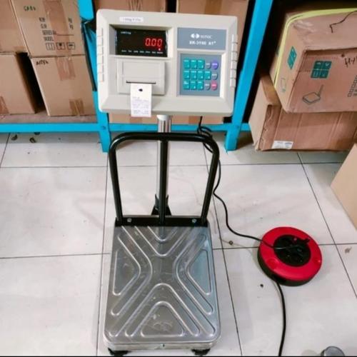 Jual timbangan printer SONIC 60kg x 5g / timbangan digital printer60 kg ...