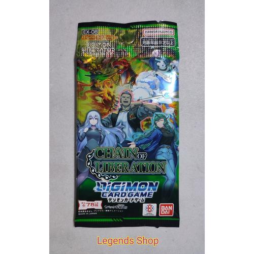 Jual Booster Kartu Digimon Card Game EX-08 Chain of Liberation EX08 ...
