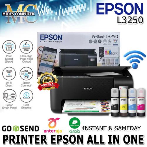 Promo Printer Epson L3250 L3110 All in One / Epson Printer L-3250 WiFi ...