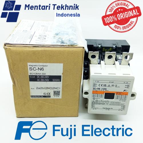 Jual SC-N6 220V Magnetic Contactor Fuji Electric ORIGINAL - Jakarta Barat - Mentari Tekhnik ...