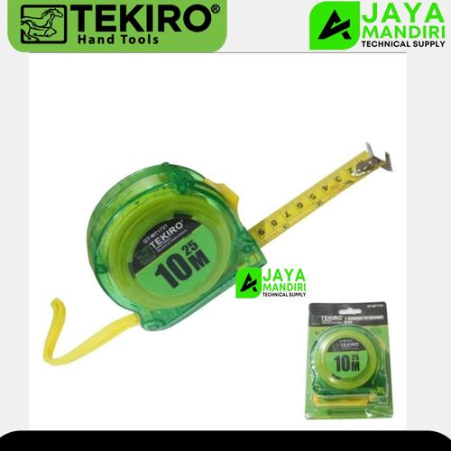 Jual Meteran 10 M meter TEKIRO Transparan Clear Tape Measurement ...