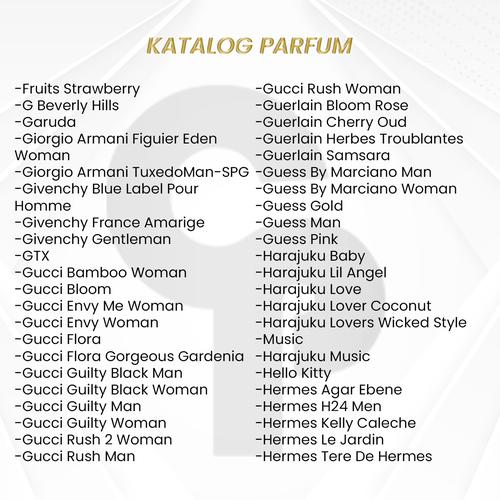 Jual LIST PARFUM COLLECTOR PARFUM 2 - Kota Bandung - Collectorparfum ...