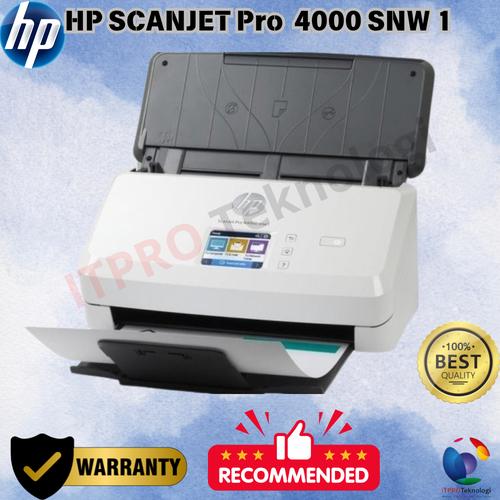 Jual HP Scanjet Pro 4000 SNW1 Sheet-feed Scanner - Jakarta Pusat ...
