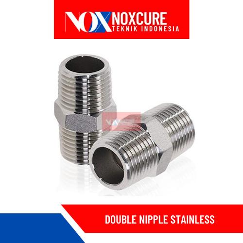 Jual Double nepel 1'' double nipple stainless steel 1 inch SS304 - Jakarta Barat - Noxcure ...