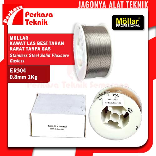 Jual STAINLESS STEEL Kawat Las Besi Tahan Karat MOLLAR ER304 Mig Tanpa ...