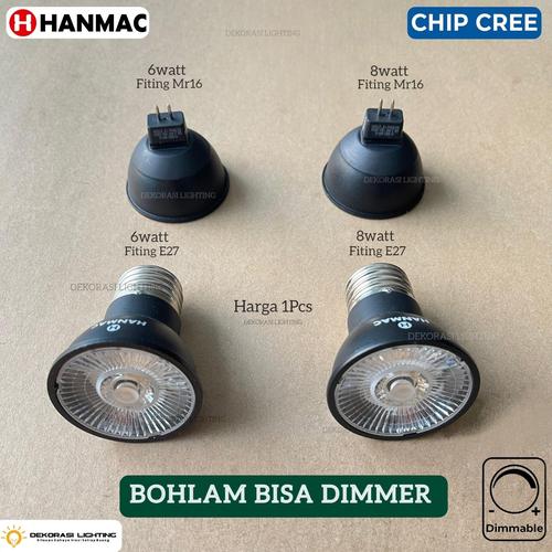 Jual Lampu bohlam halogen led 6w 8w 220V dimmable warm white dimmer ...