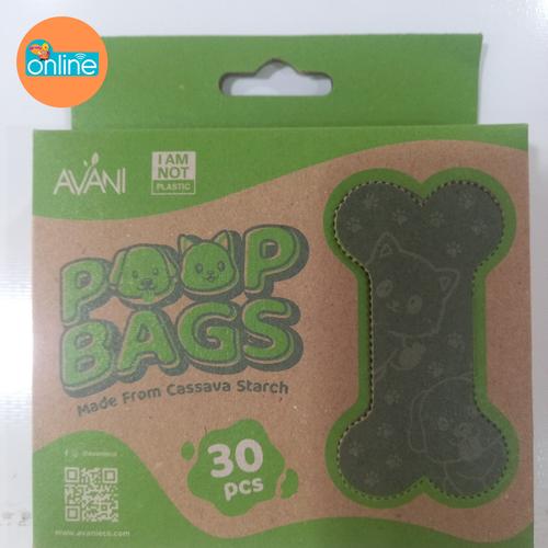 Jual Poop Bags Avani made form Cassava Starch isi 30pcs - Jakarta ...