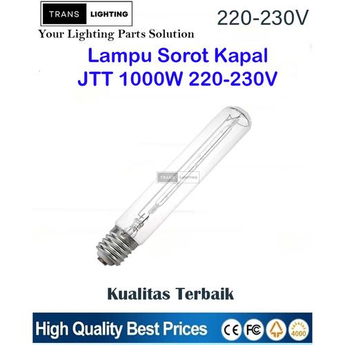 Jual LAMPU SOROT KAPAL 1000WATT/LAMPU HALOGEN 1000W JTT 220V-230V E40 Kuning - Jakarta Barat ...