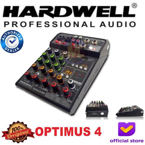 Jual Hardwell OPTIMUS 4 DSP Original With Soundcard Mixer Audio 4 Channel - Jakarta Pusat - JV ...