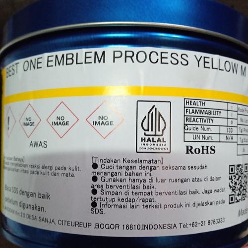 Jual best one BO yellow process emblem M tinta cetak 1 kg - Kota ...