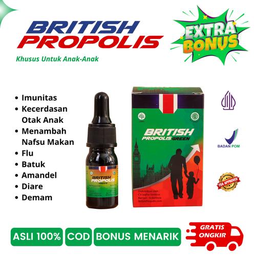 Jual BRITISH PROPOLIS GREEN - KHUSUS UNTUK ANAK USIA 1-12 TAHUN ...