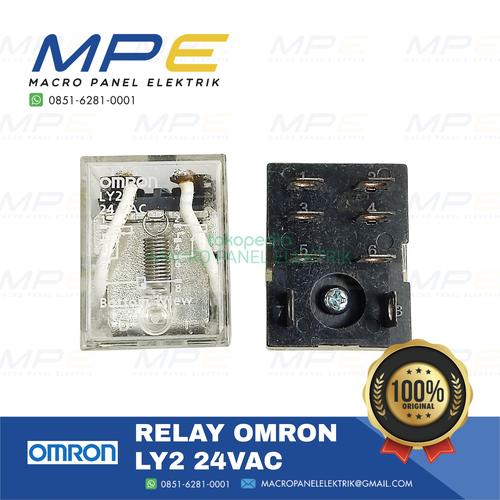 Jual Relay OMRON LY2 24VAC 24V 8 Pin 8 Kaki - Jakarta Pusat - MACRO ...