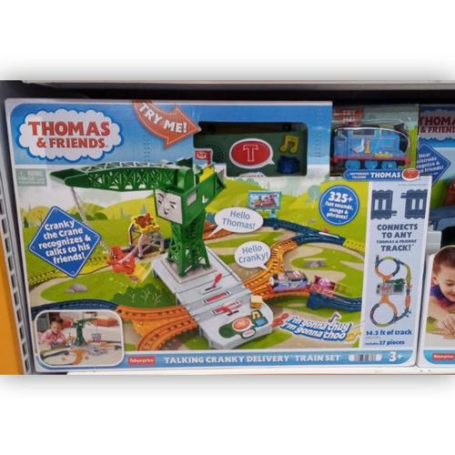 Jual Thomas and Friends Motorized Talking Cranky Delivery Train Set - Jakarta Barat - Happy ...
