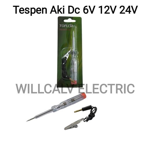 Jual Tofuda tespen Aki Dc 6V 12V 24V tespen arus listrik motor Mobil ...