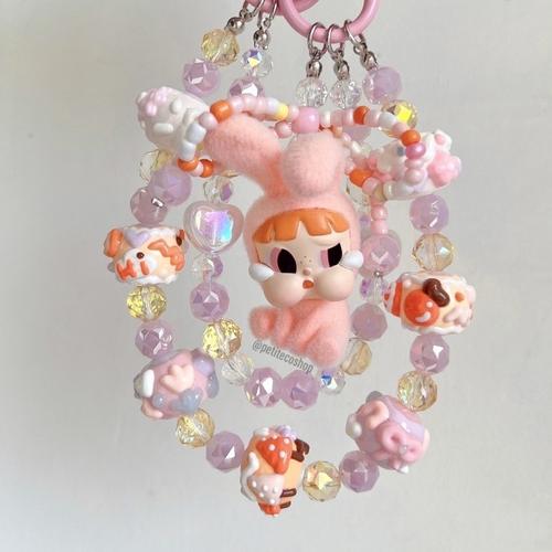 Jual Phone Charm 1000% ORIGINAL Popmart Labubu CryBaby Sanrio BagCharm ...