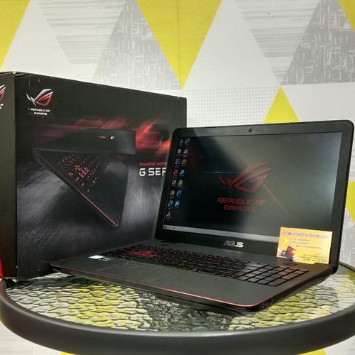 Jual LAPTOP ASUS GAMING G551V INTEL CORE I7-6700HQ RAM 8GB SSD 256GB ...