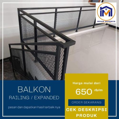 Jual pagar balkon/railing model industrial expanda - 1 - Kab. Cianjur ...
