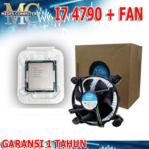 Promo Processor Intel Core i7 4790 Haswell + FAN - i7 4770 - Kota ...