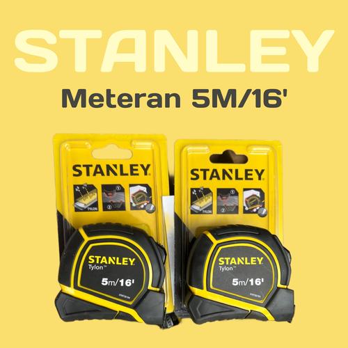 Jual Meteran Stanley Tylon Tape 5 Meter - Jakarta Pusat - Queen Technic ...