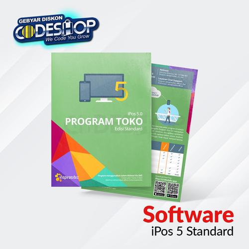 Jual Software Kasir Program Toko iPos 5 Standard Retail Minimarket - Kota Surabaya - Codeshop ...