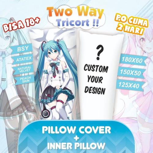Jual Dakimakura Custom ,bisa request karakter, Variasi Kain + isi ...