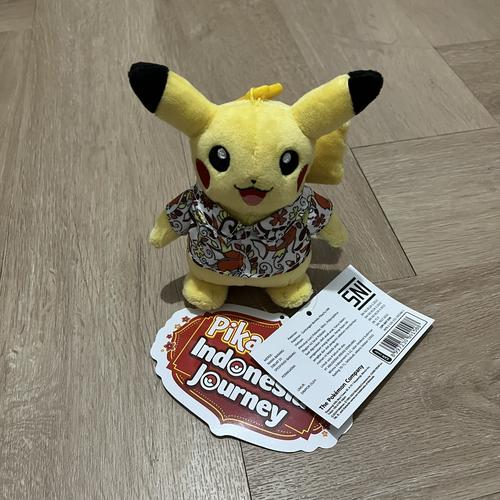 Jual Boneka Pikachu Batik Small / Kecil Original Pikachu Indonesia ...