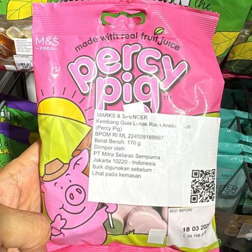 Jual M&S Food Percy pigs Original veggie percy - Jakarta Selatan - Toko ...