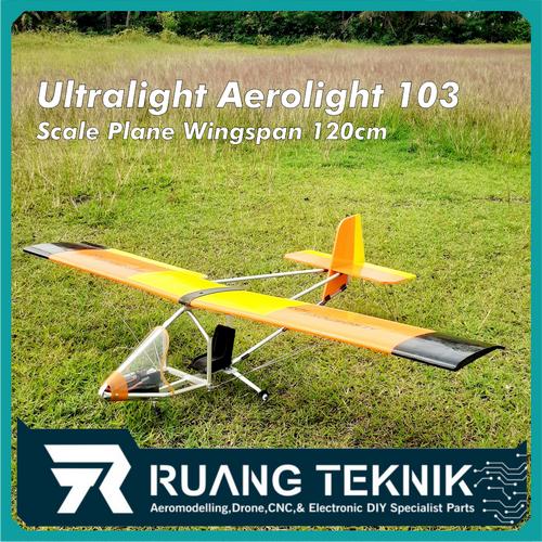 Jual Rc Plane Ultralight Aerolight 103 Kit , Pesawat Rc Remote Control ...