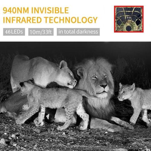 Jual 16Mp Hd 1080P Infrared Wildlife Hunting Camera Trail tdoor Wild ...