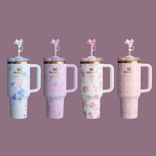 Jual Stanley quencher Love shack fancy lsf 40oz Original Full box ...