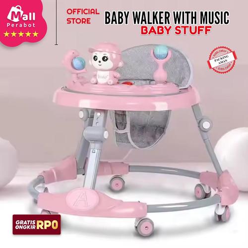 Jual Baby Walker Lipat | Alat Belajar Jalan Anak | Musik Walker Bayi ...