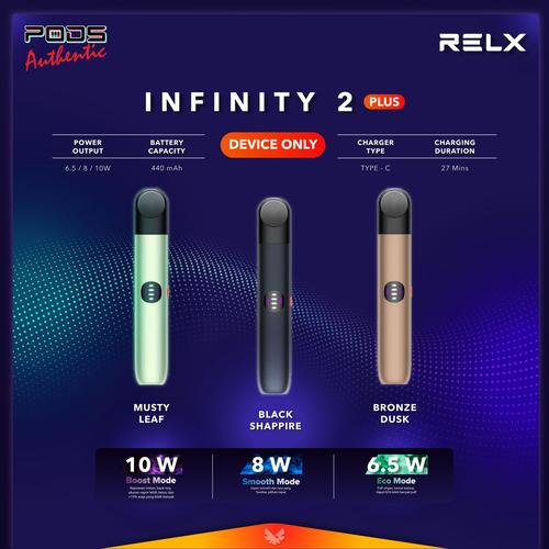 Jual RELX Infinity 2 Plus Device Only - All colours - musty leaf - Jakarta Utara - PODS ...