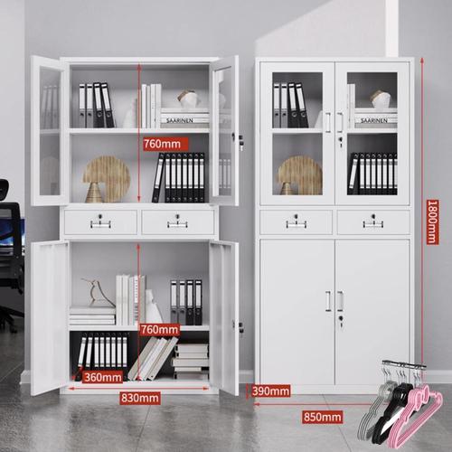 Jual Lemari arsip, lemari arsip kantor, lemari arsip kaca logam - WS-04 ...